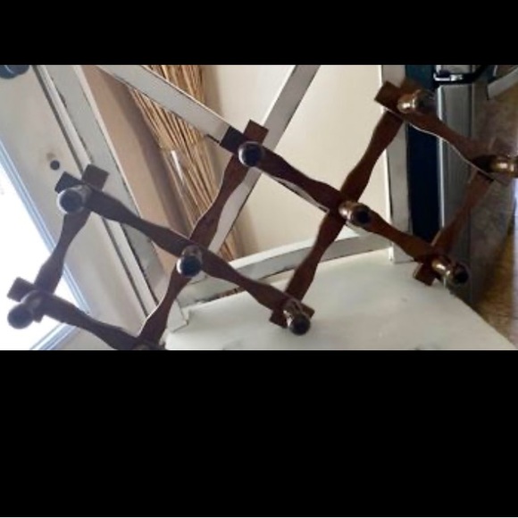 Wall Decor | Vintage Expandable Peg Rack Wooden Expandable Peg Rack ...